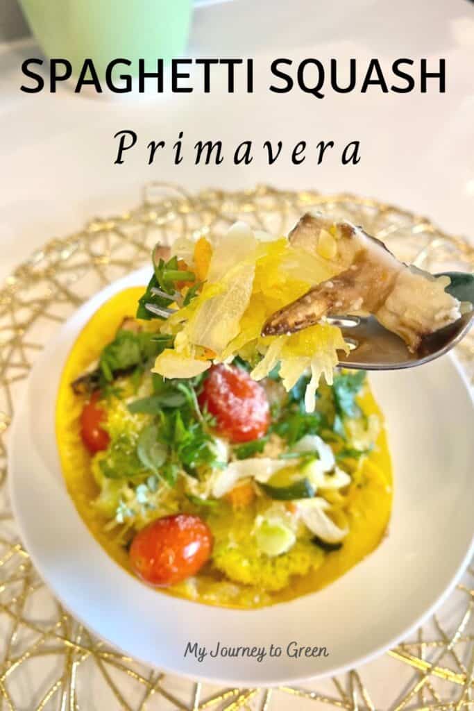 Spaghetti Squash Primavera